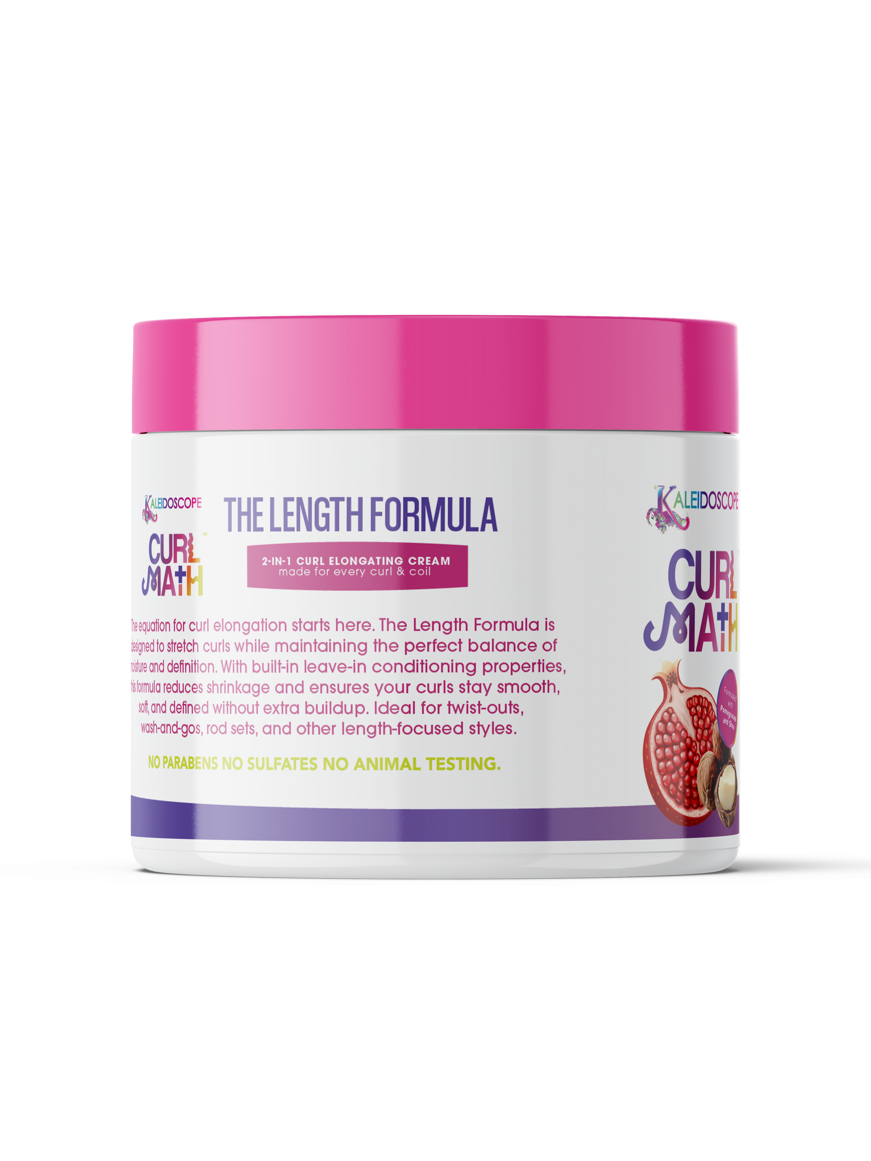Curl Math The Length Formula - 2-in-1 Curl Elongating Cream 12oz ...