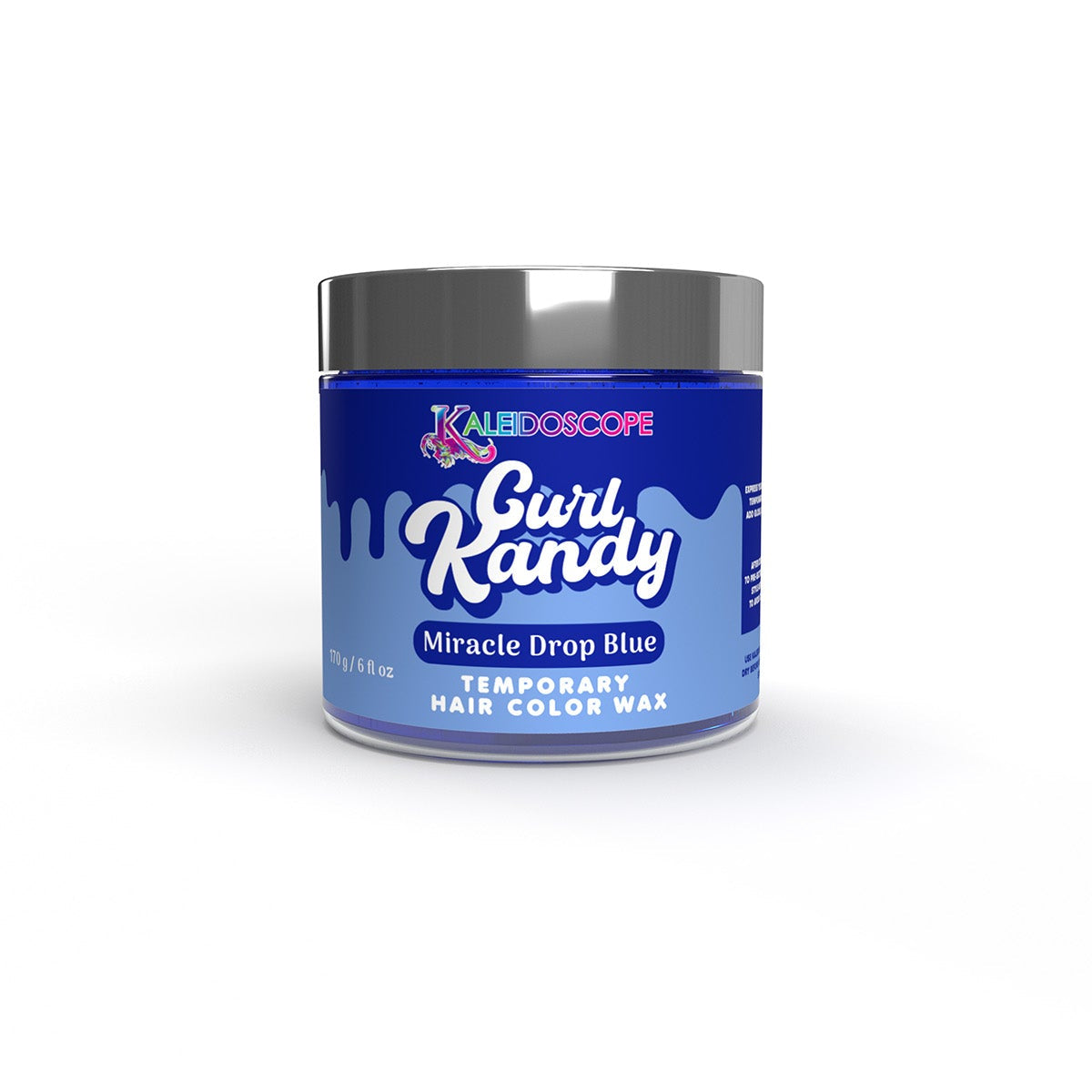 Curl Kandy Miracle Drop Blue - Temporary Hair Color Wax 6oz ...