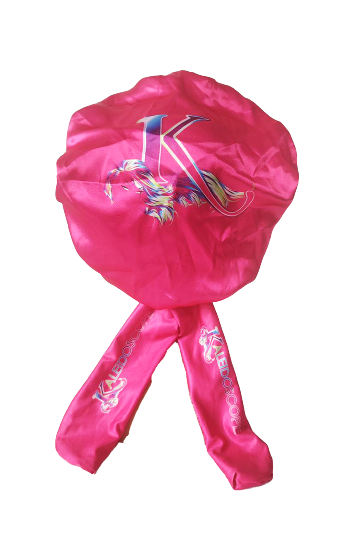 Pink Kaleidoscope Satin Bonnet - Small – iluvcolors.com