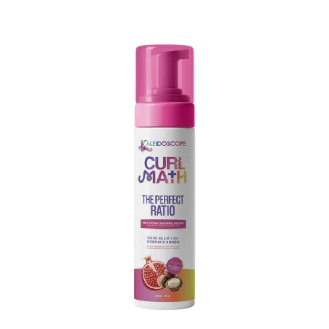 Curl Math The Perfect Ratio - Gel-to-Foam Defining Mousse 8oz ...